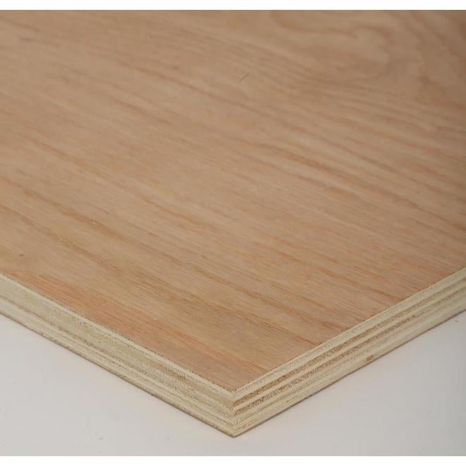 Red Oak Plywood 5/8-in x 4-ft x 8-ft | JMetals Inc.